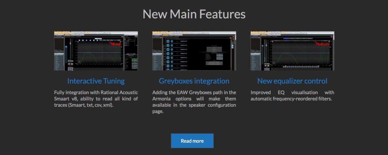 Powersoft anuncia nova versão do software Armonía Pro Audio Suite ...