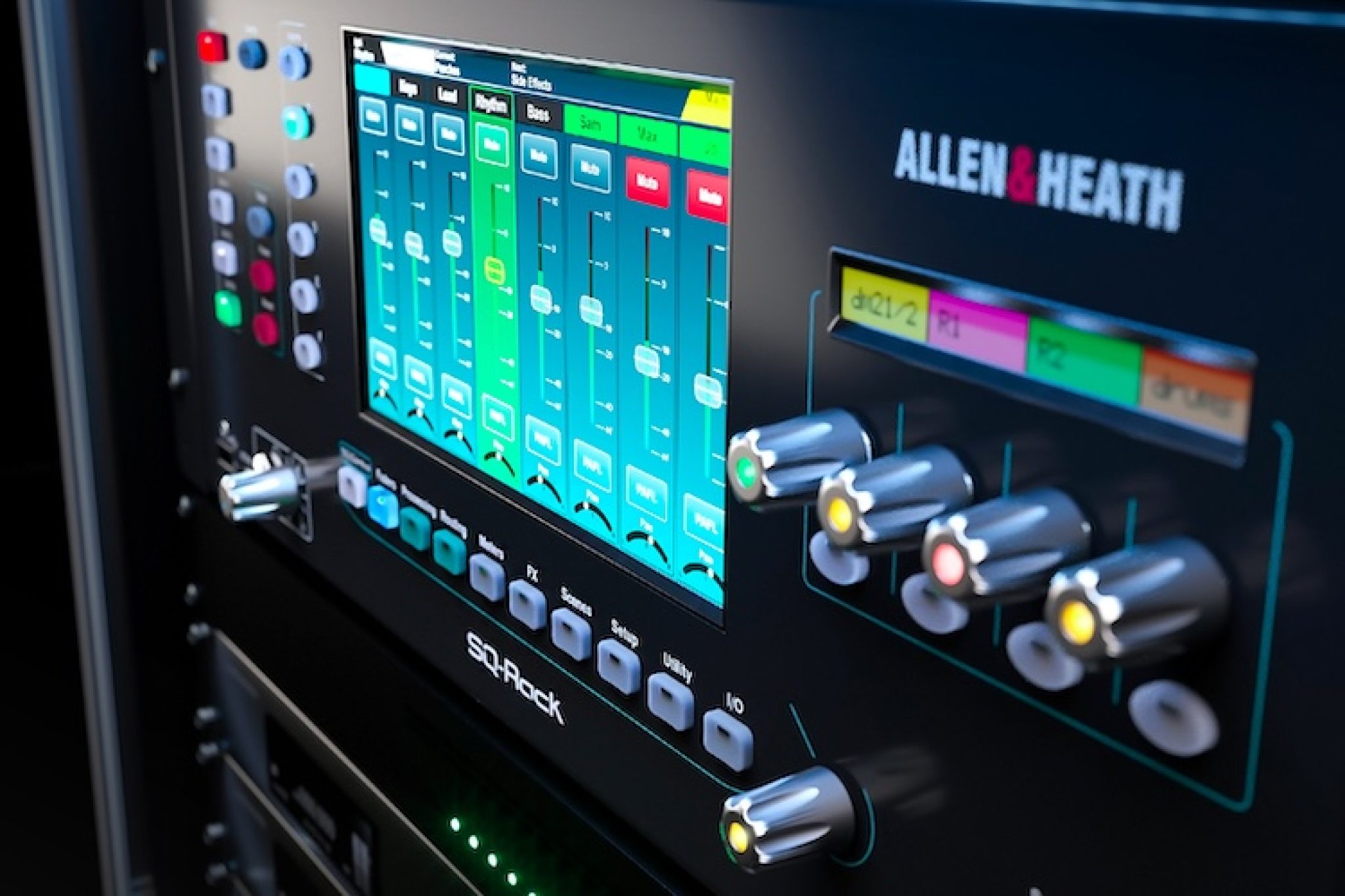 Allen & Heath SQ-Rack traz potência e conectividade em um rack compacto ...